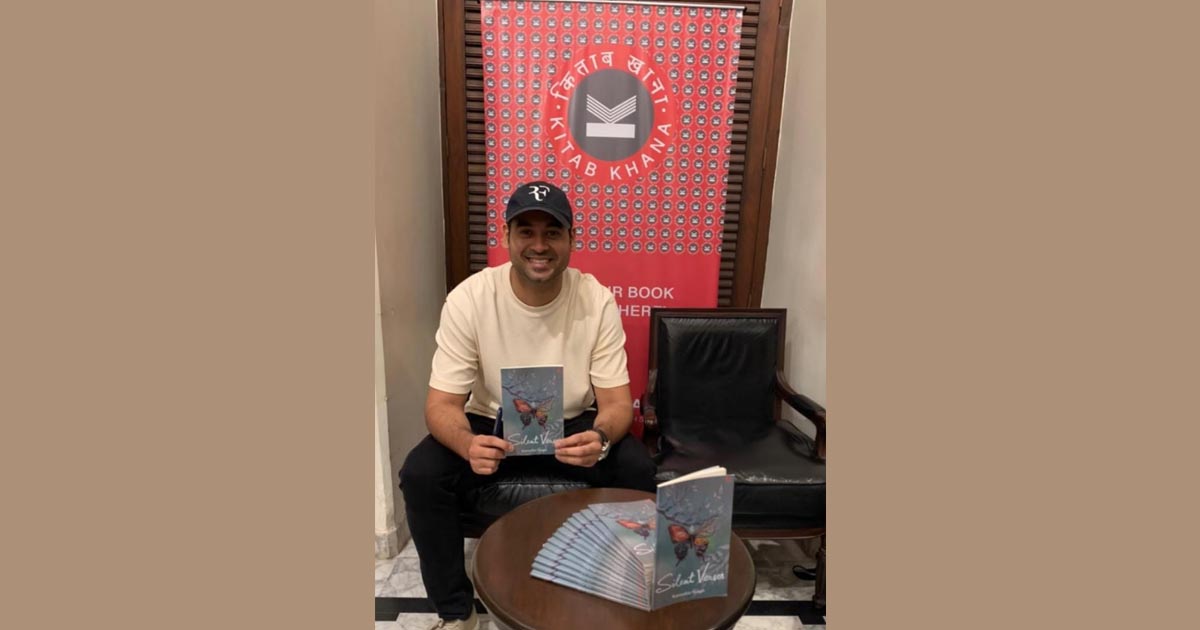 Author Karanbir Singh launches his poetry book, ‘Silent Verses ...