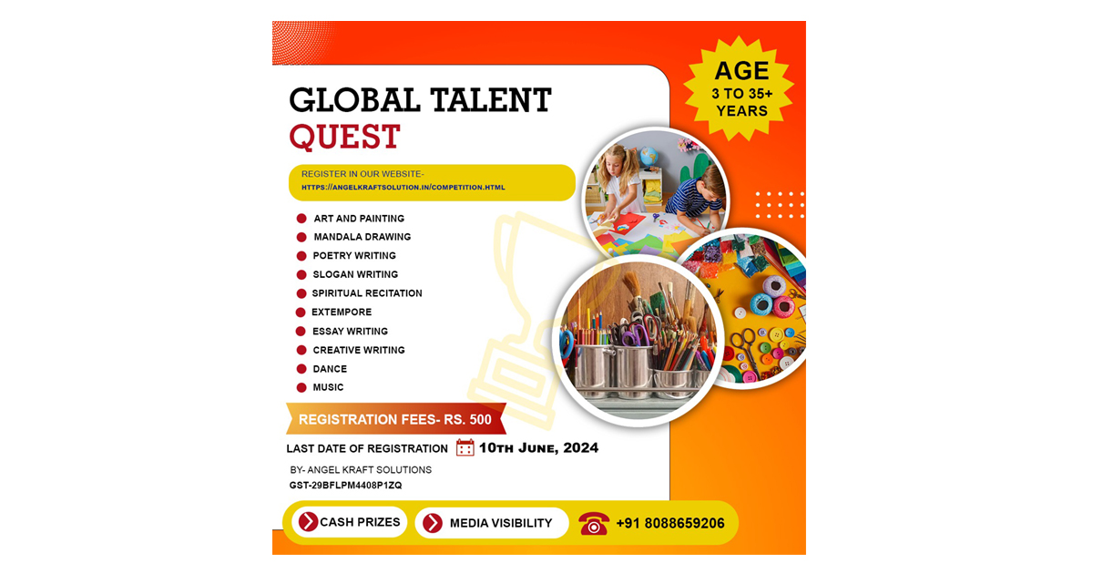 Angel Kraft Solutions Hosts Exciting Online Competition: “Global Talent ...