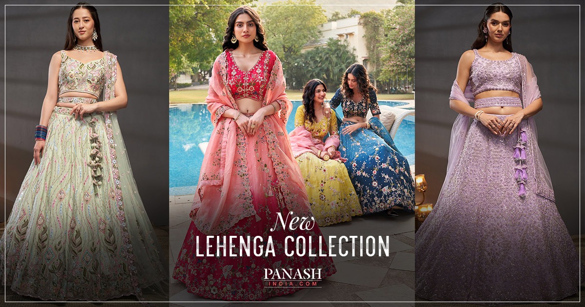 Drape in Royalty Panash India’s Latest Lehengas Set the Stage for ...